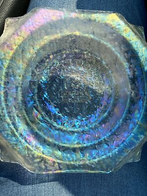 KHEOPS International Iridescent Glass Dish - Made In Canada | eBay