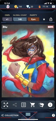 Ms. Marvel-Artistry Collection-Splash -Epic Digital-MARVEL COLLECT! By ...