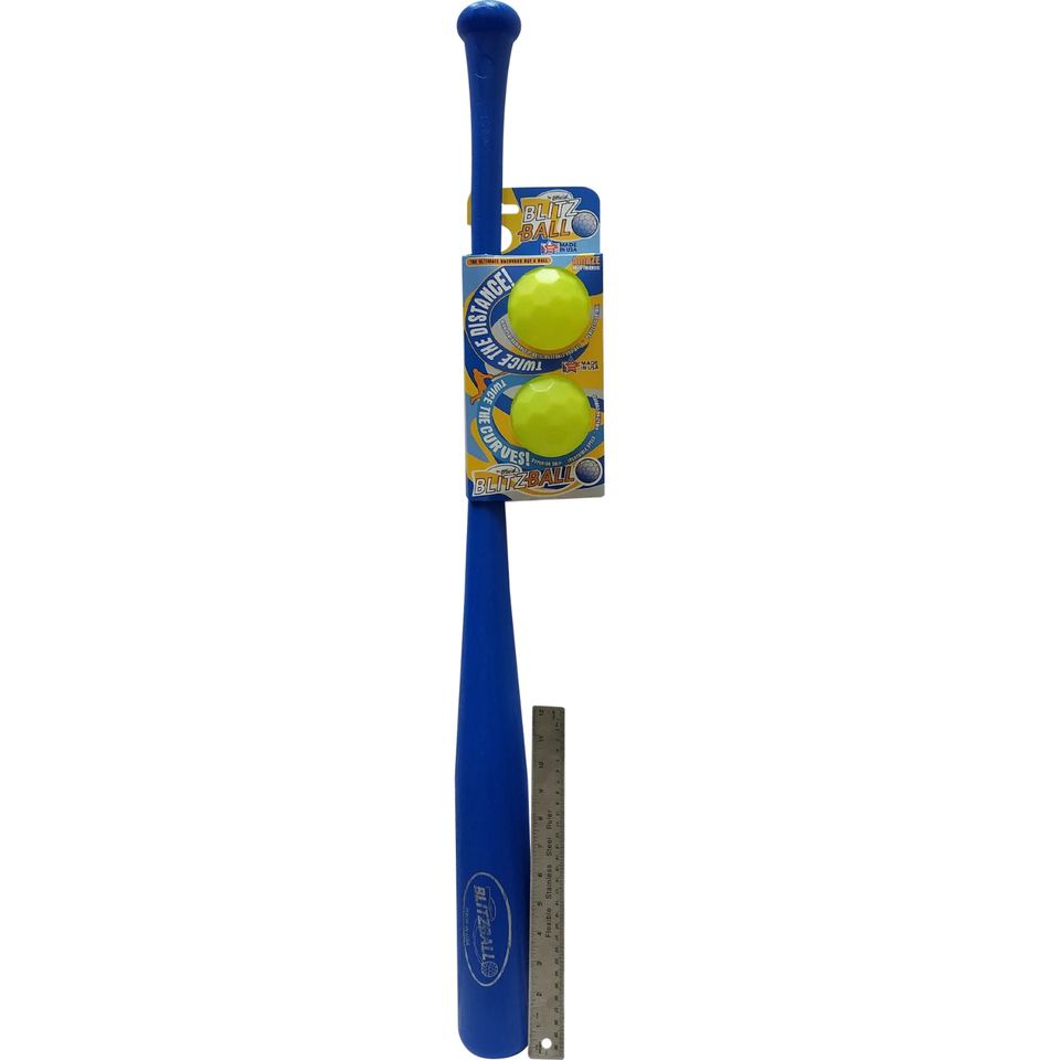 Blitzball Plastic Bat And Ball Combo Set (2 Balls), High performance ...