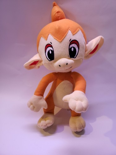 Pokemon Chimchar 9” Plush Monkey Pokemon Fire Tail Toy Factory Nintendo ...