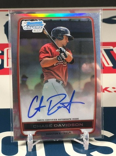 Chase Davidson 2012 Bowman Chrome Autograph Refractor #BCA-CD /500 ...