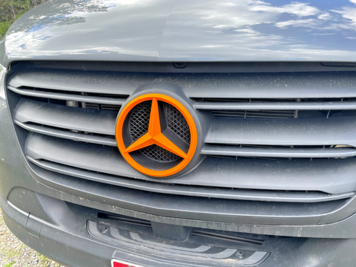 Sprinter Front Star Emblems Black Grille Emblem for Van Truck Like OEM ...