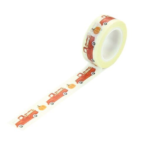CARTA BELLA "FALL MARKET" WASHI TAPE - FALL HARVEST 30 FEET SCRAPJACK'S ...