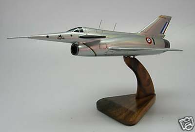 Nord-1500 Griffon-II Fighter Airplane Desktop Wood Model Big New | eBay