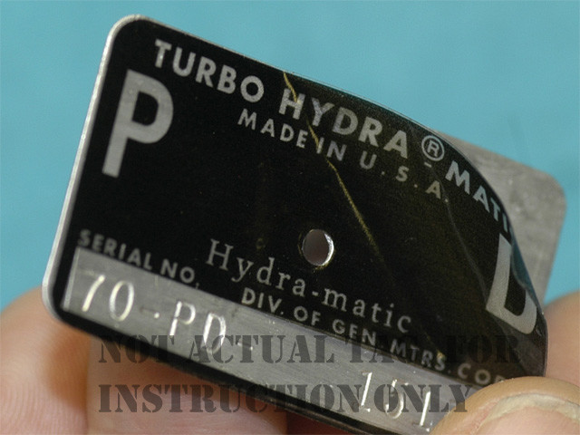 1970 Pontiac GTO RAM AIR III & IV Turbo Hydramatic 400 "PD" decal | eBay