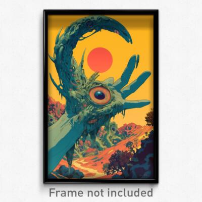 Movie Art Poster - Thorny Valley (Psychedelic Trippy Retro Cartoon Film ...