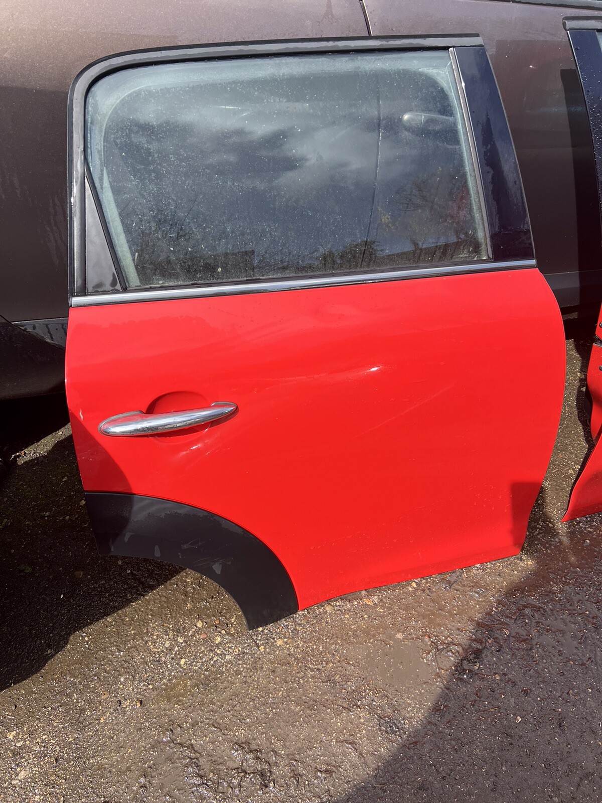 MINI COUNTRYMAN R60 REAR Right Offside Drivers REAR Door - Pure Red B16 ...