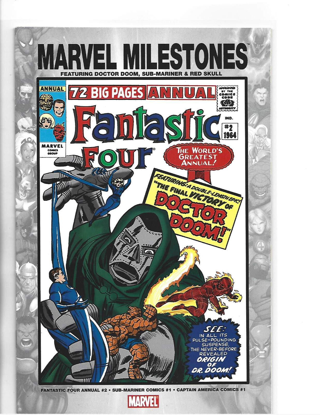 MARVEL MILESTONES DOOM * ORIGIN DOCTOR DOOM * MARVEL COMICS * 2005 | eBay