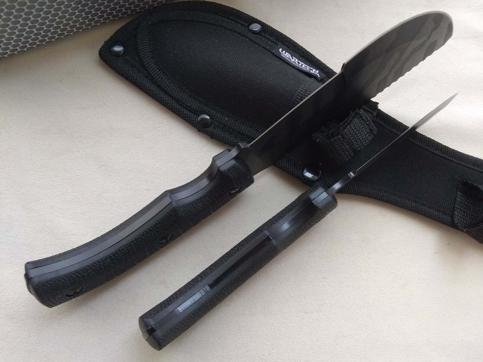 Hunted Movie Replica Tom Brown Tracker T-3 Huntsman Fixed Blade Knife ...