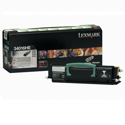 Lexmark 0034016HE Original Black Toner Cartridge For Lexmark E330 Optra ...
