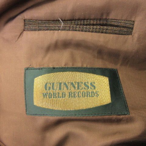 Guinness Tailored Jacket Long Sleeve Check Green Black 50 A797 Men'S | eBay