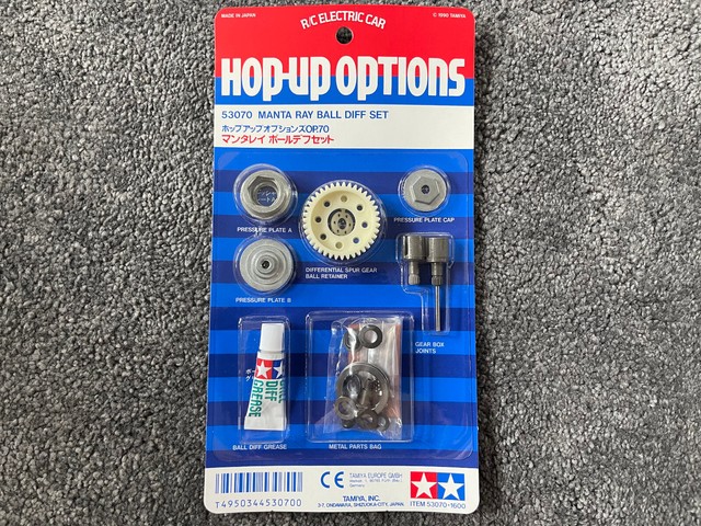 Tamiya 53070 RC Manta Ray Ball Differential Diff Set For M05 DF01 TL01 ...