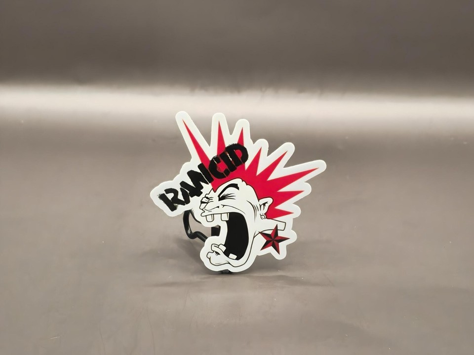Rancid Stickers Punk Rock Ska Music Band Logo Decals Skull Car Laptop ...