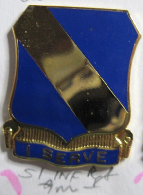 Army crest DUI DI CB clutchback 51st INFANTRY REGIMENT inf rgt 9m 1950s ...