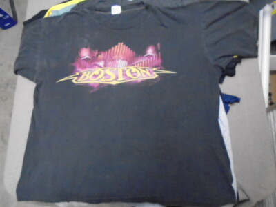 RARE Boston TOUR SHIRT 2xl rock Livin' For You WALK ON Giuffria ...