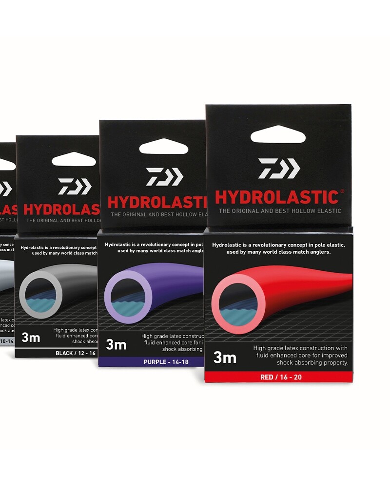 DAIWA MATCH WINNER HYDROLASTIC HOLLOW POLE FISHING ELASTIC - 3m Daiwa ...