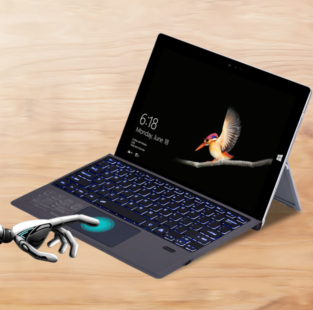 Wireless Keyboard Backlit Type Cover Magnetic for Microsoft Surface Pro ...