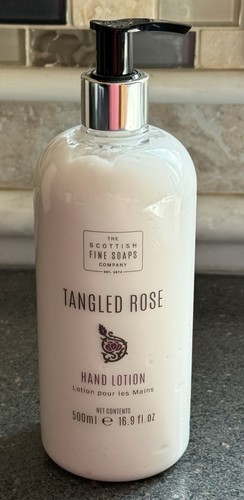 The Scottish Fine Soap Co. - TANGLED ROSE Hand Lotion 16.9 oz Pump Top ...