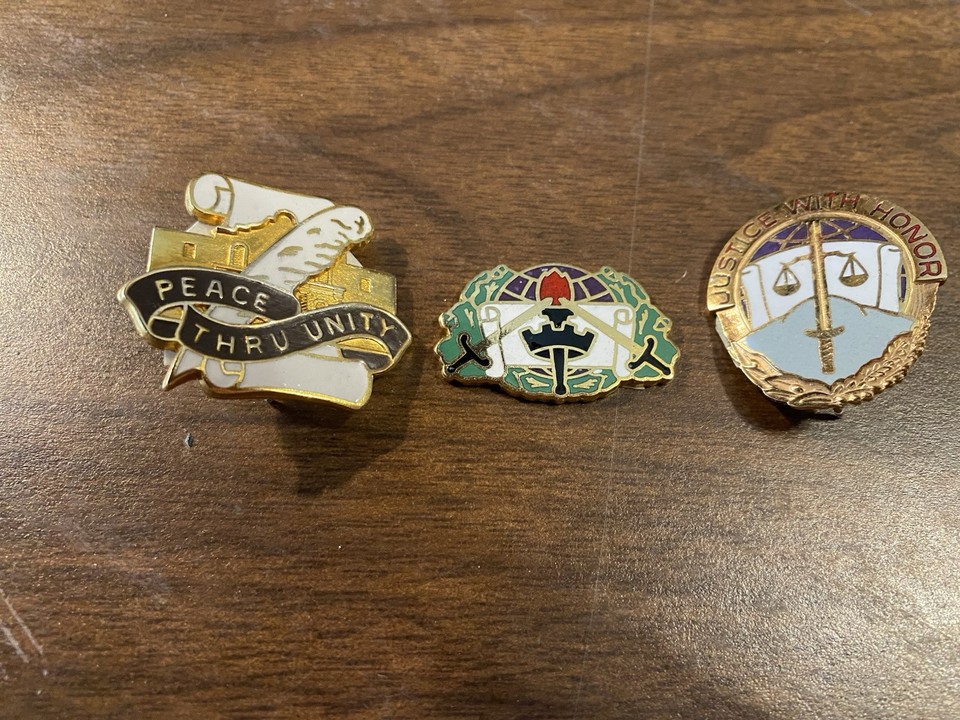 3 U.S. Army Finance Crests | eBay