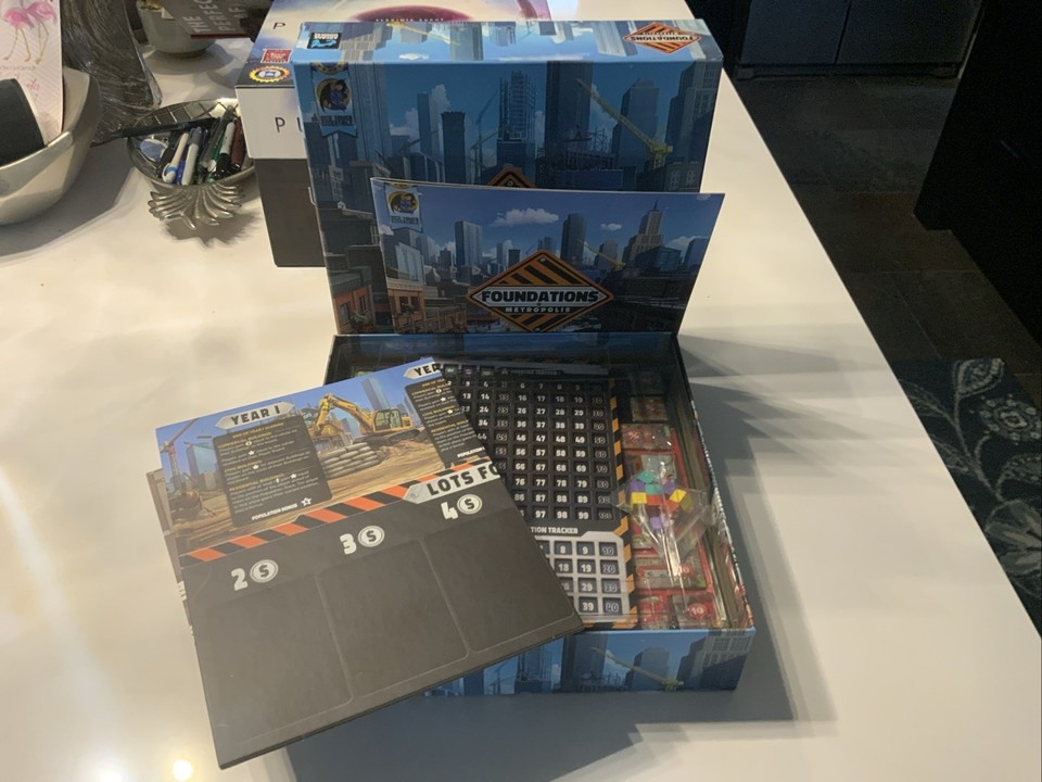 Foundations of Metropolis Board Game 850039564529| eBay
