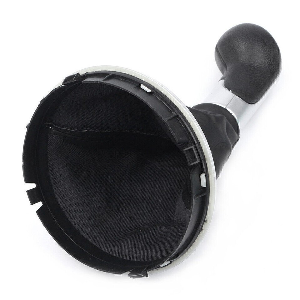 5-Speed Car Gear Shift Knob Stick Gaiter Boot Cap FIT Skoda Fabia MK2 ...
