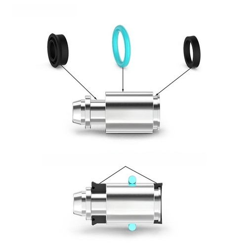 Alloy Brake Piston Rod 10mm x 21mm with 3 O Rings for MAGURA MT6 MT7 ...