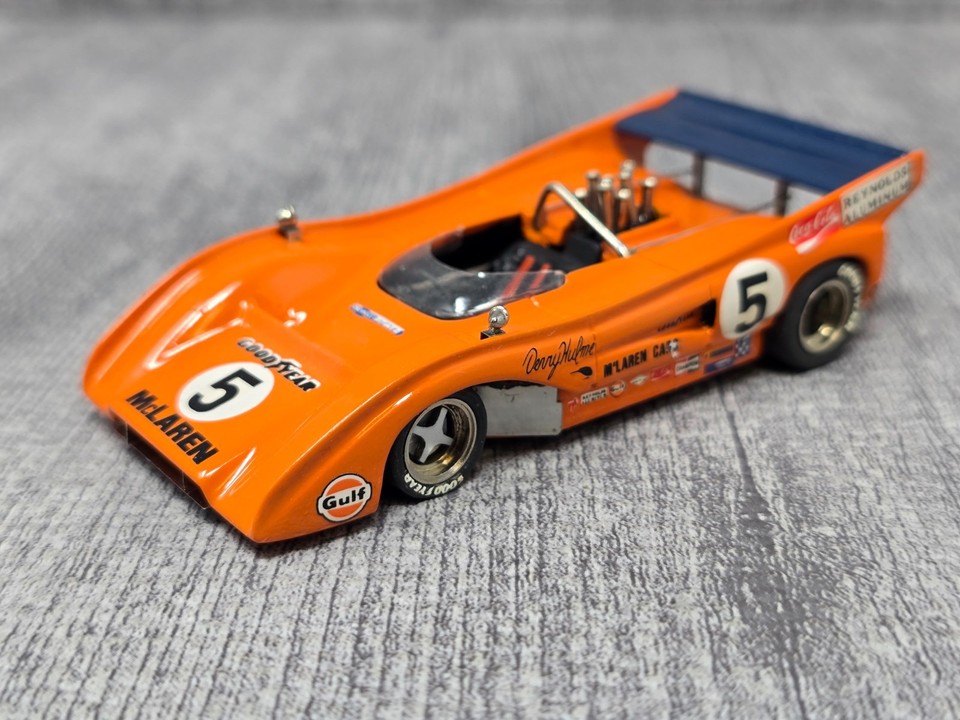 Marsh Models MM18 McLaren M8F Built Model 1:43 Denny Hulme 1968 Can-Am ...