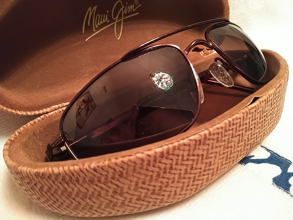 "NEW DISPLAY* MAUI JIM KAHUNA 162-23 Copper/Bronze Perfect Polarized ...