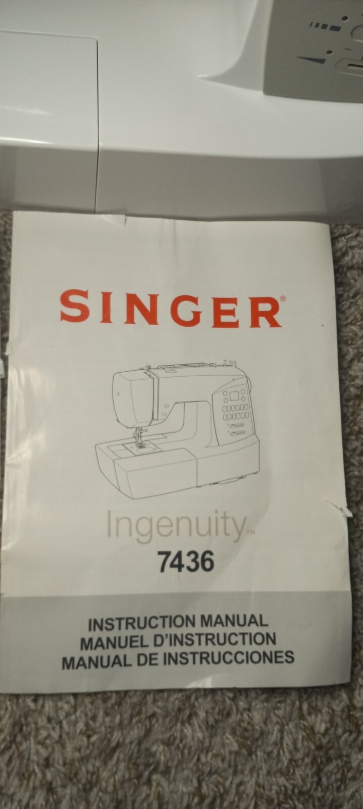 Singer Ingenuity 7436 Mechanical Sewing Machine for sale online | eBay