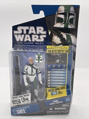 Hasbro 2010 Star Wars The Clone Wars Commander Gree Figure CW21 | eBay