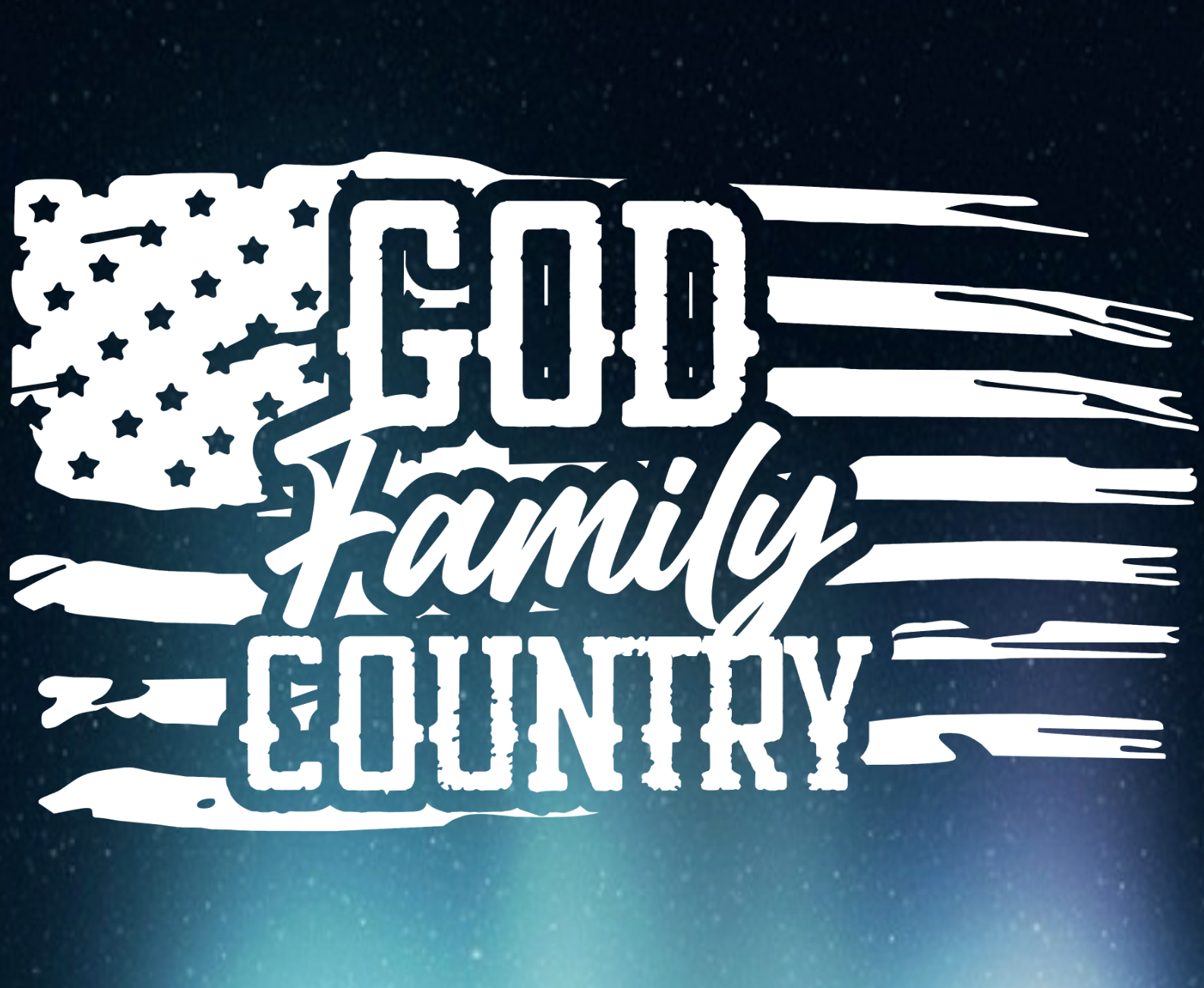 American Flag Decal Stickers God Family Tumbler Car Truck Laptop 22 ...