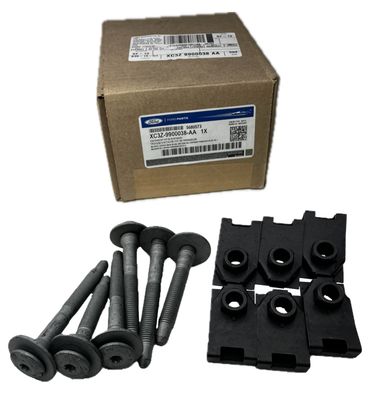 NEW OEM 99-16 Ford Super Duty Pickup Bed Mounting Kit 6 Bolts, 6 Nuts ...