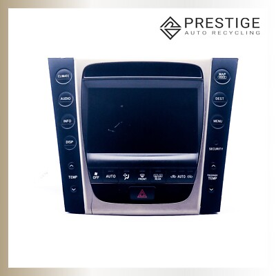 2006 LEXUS GS300 GS430 Info Navigation Display Screen 86111-30390 OEM ...