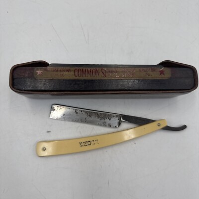 Vintage W. R. Case & Sons Common Sense Razor Strop (6.5 In), Wedge ...