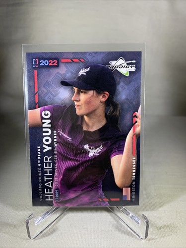 2022 DGPT Disc Golf Trading Card Heather Young | eBay