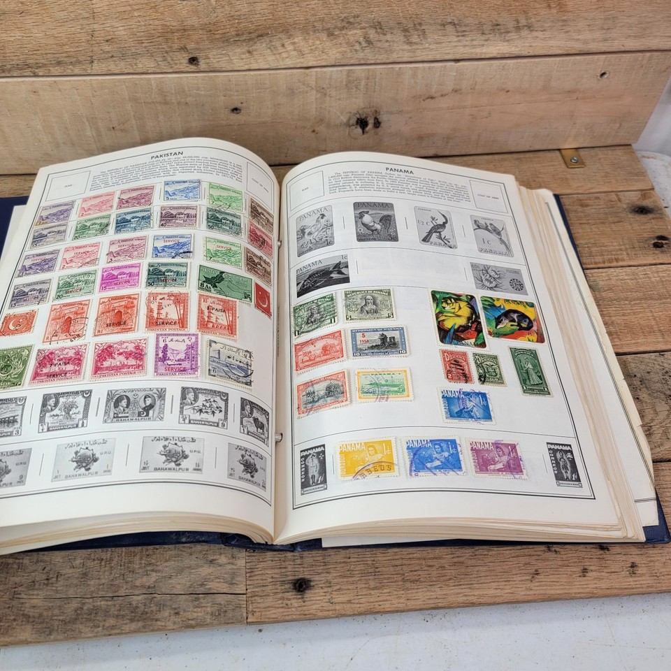 Vintage H.E. Harris Ambassador Album Postage Stamps Of The World ...