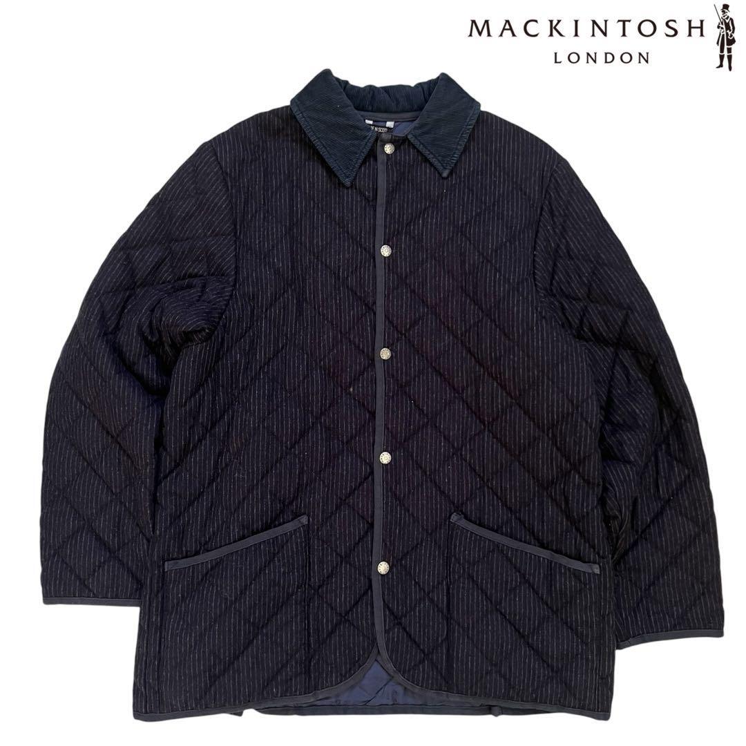 Scotland Mackintosh Waverly Wool Quilting Jacket size L Scotland Mackintosh Waverly Wool Quilting Jacket size L