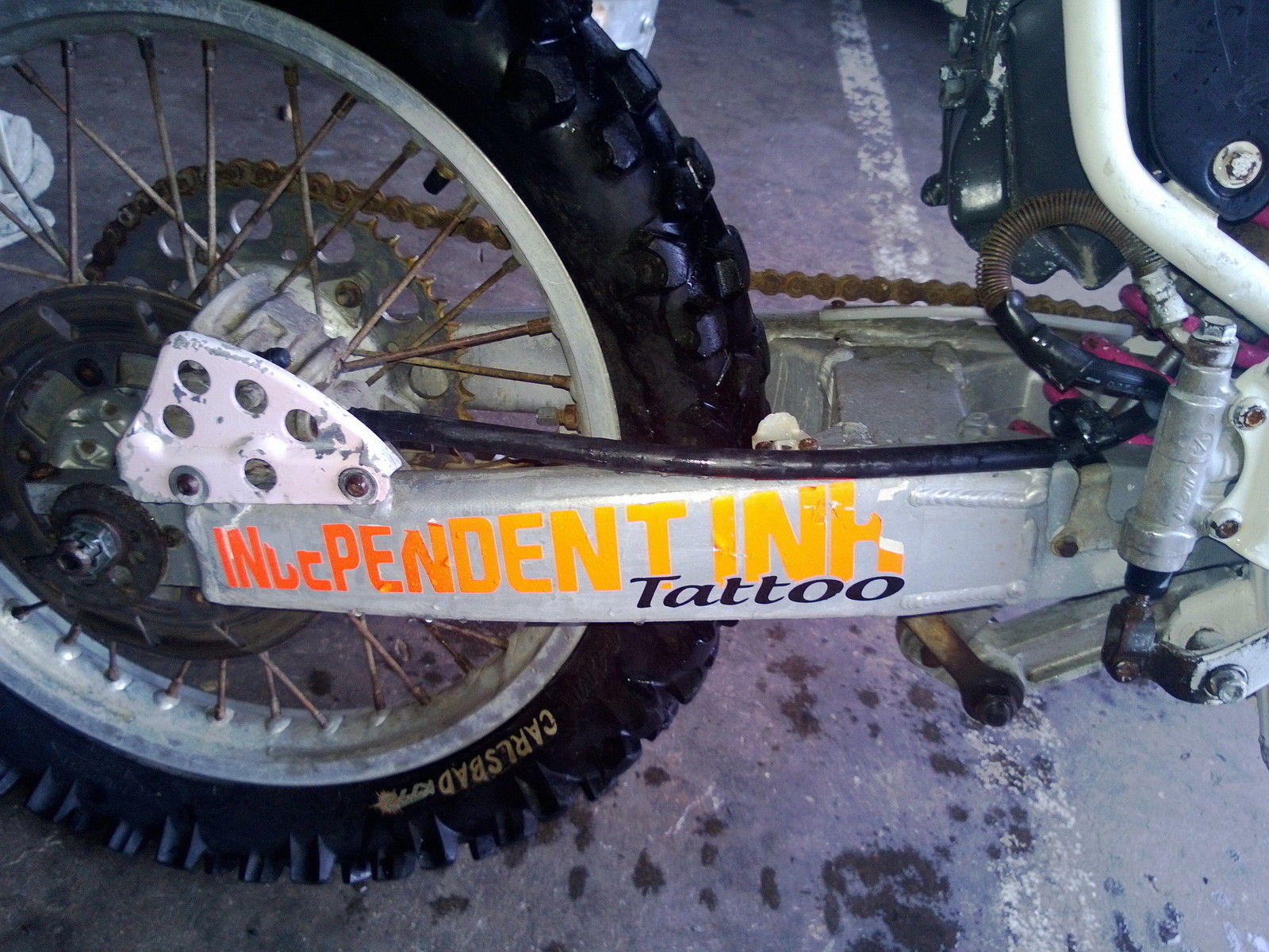 Swingarm Rear Swing Swinging Arm to suit Yamaha WR200 WR 200 2 Stroke ...