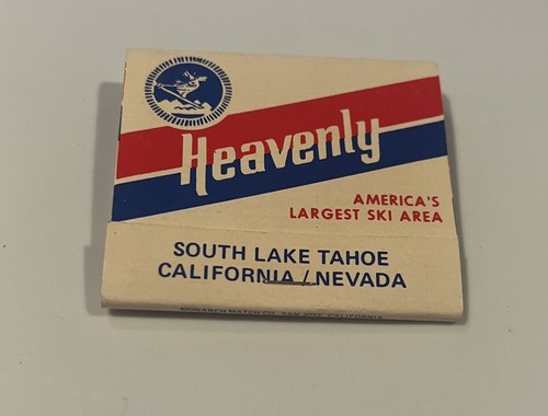 Heavenly Ski Resort Casino South Lake Tahoe Stateline Matchbook ...
