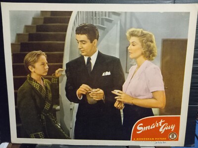 Lobby Card 1943 SMART GUY Rick Vallin Wanda McKay Bobby Larson crime | eBay