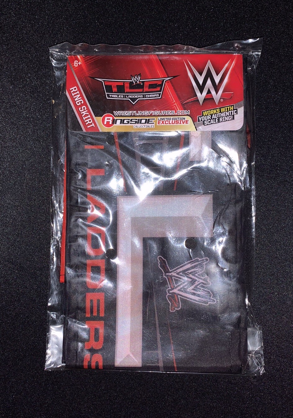 WWE Mattel WWE TLC Tables Ladders Chairs Wrestling Elite Scale Ring ...