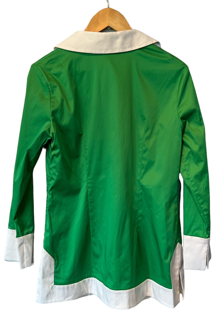 Elizabeth McKay Mackenzie tunic top in Kelly green size 6 NWT $215 MSRP ...