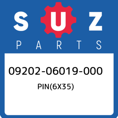 09202-06019-000 Suzuki Pin(6x35) 0920206019000, New Genuine OEM Part | eBay