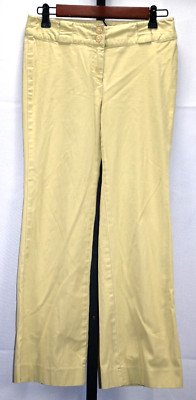 Ozoka Women's Pale Yellow Pants Size 28 | eBay