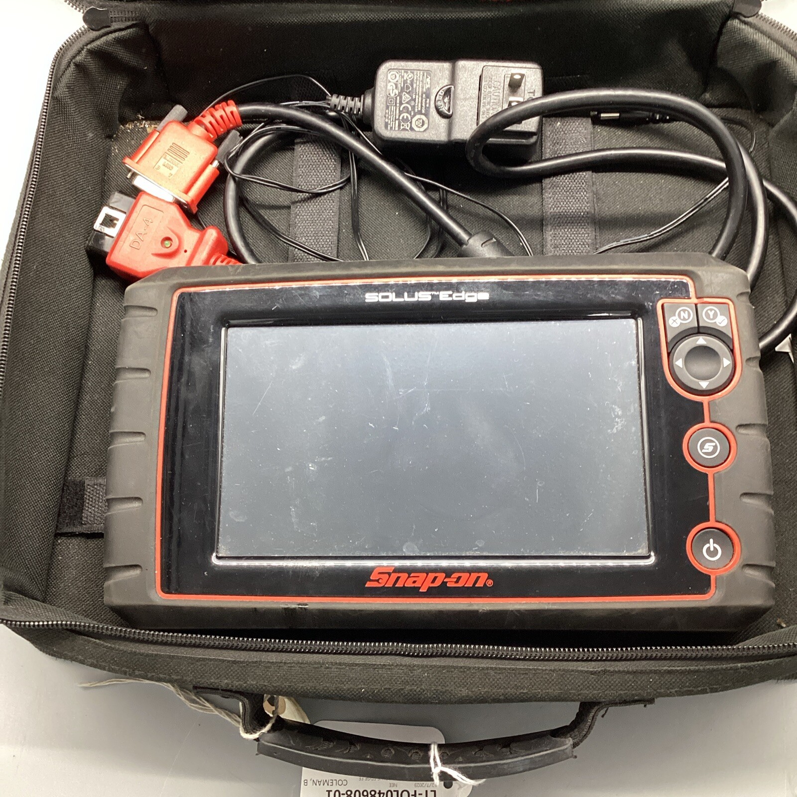 SNAP ON SOLUS EDGE 24.2 TOUCH DIAGNOSTIC FULL FUNCTION SCANNER 1980's ...
