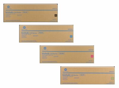 Original Toner Konica Minolta Bizhub C20 C30 P/TN-318K TN-318C TN-318M ...