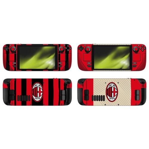 OFFICIAL AC MILAN 2021/22 CREST KIT VINYL STICKER SKIN DECAL FOR STEAM ...