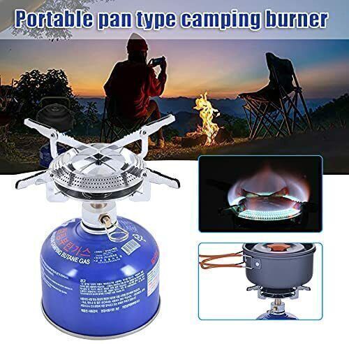 Camping Gas Stove Portable Single Burner 2800W Mini Pocket One-Piece ...