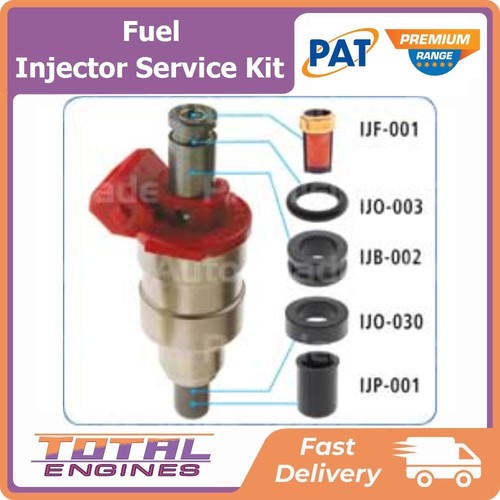 1x PAT Premium Fuel Injector Service Kit fits Nissan Pintara U12 2.4L ...