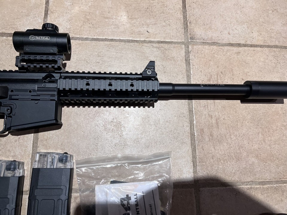 RAP4 T68 Custom Paintball Marker - First Strike Rifled Barrel (Lapco) W ...